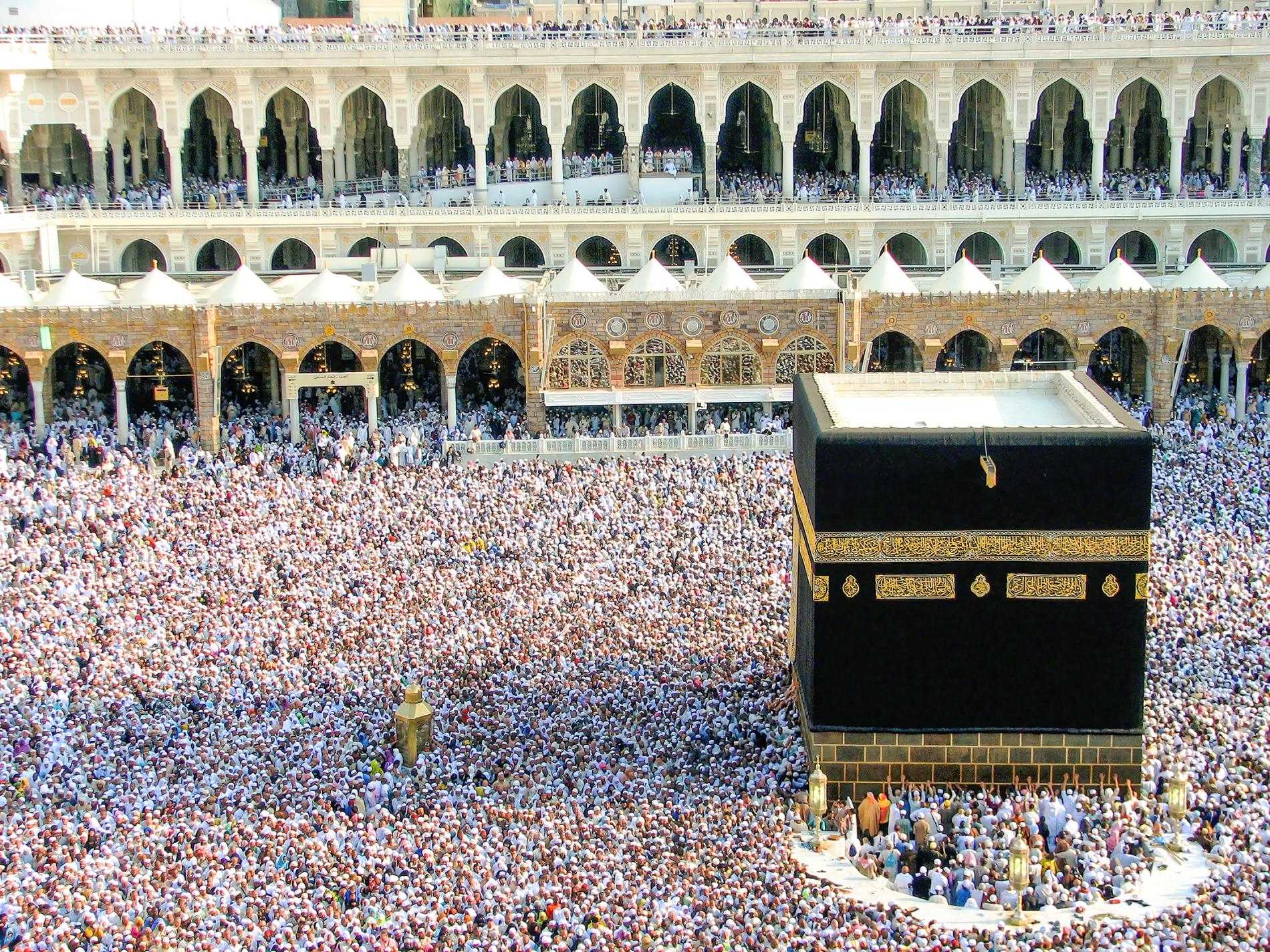 Kaaba kubs, kas Mekā - Žurnāls.lv